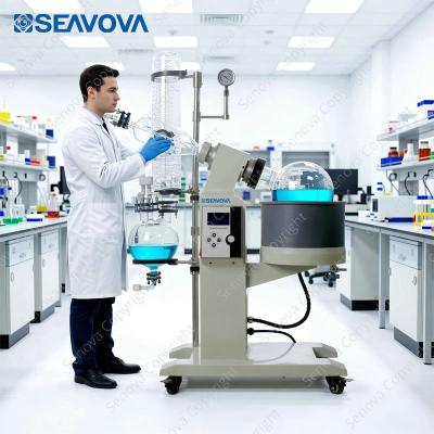 China 6L Automatic Rotary Evaporator NoVap-WB6 for sale