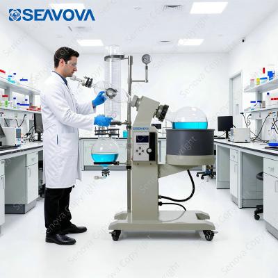 China 50L Automatic Rotary Evaporator NoVap-WB50 for sale
