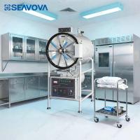 China 200Ltr Horizontal Cylindrical Autoclave Stainless Steel Horizontal Autoclave Sterilizer for sale