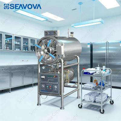 China Fully Automatic Horizontal Autoclave 200L Horizontal Autoclave Sterilizer for sale