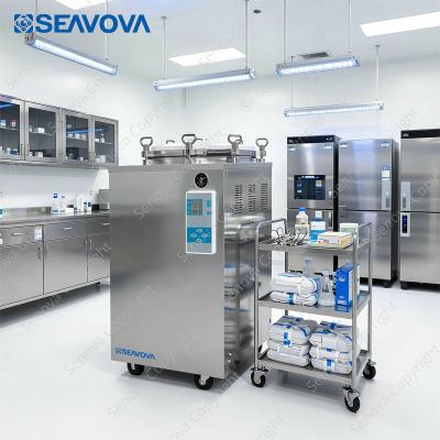 China Automatic Vertical Steam Sterilizer Autoclave Vertical 100 Litres for sale