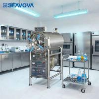 China 400L Horizontal Cylindrical Autoclave HCPS-B400 with Stainless Steel Structure for sale