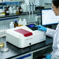 China Single Beam UV Vis Visible Spectrophotometer UA-100C with 4nm Bandwidth and 190-1100nm Wavelength for sale