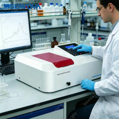 China Single Beam Visible Spectrophotometer VA-300C with 2nm Bandwidth and 320-1100nm Wavelength for sale