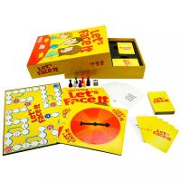 China Custom Design Paper Board Games Family Time Wholesale Board Games For Adults for sale