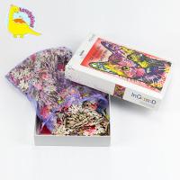 China 4 Color Printing Wooden Puzzles For Adults 1000pcs Jigsaw Glossy Varnish for sale