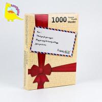 China Custom Made 1000 Piece Jigsaw Gift Toy 2.3 Mm Thick Educational Wooden Puzzle for sale