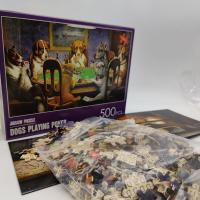 China 1000pcs DIY Educational Wooden Puzzles 300 Pieces Cardboard Jigsaw Puzzles for sale