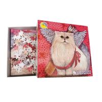 China The Angel Cat Game Custom Wooden Puzzles For Adults Develops The Brain 500 Piece Jigsaw Puzzle for sale