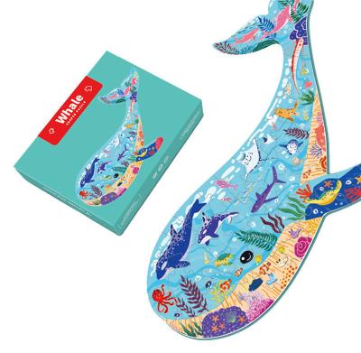 China Personalized Custom Jigsaw Puzzle Manufacturers 50 80 100 Pieces Educational Jigsaw Puzzles For Kids for sale