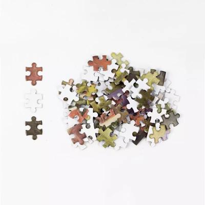 China 100 300 500 Piece Sublimation Puzzle Adult Games Personalized Custom Sublimation Blank Puzzle for sale