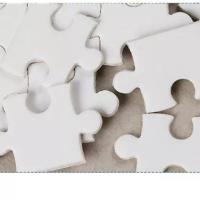 China Adult Dye Sublimation Puzzle Blanks Wood Cardboard Printable A4 Sublimation Jigsaw for sale
