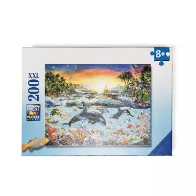 China Preschool Educational Toys Puzzles Children Kids Paper Cardboard Jigsaw Puzzles for sale