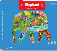 China Thick Cardboard Wooden Puzzles Educational Children Jigsaw Puzzle For Kids for sale