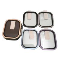 China Tempered Glass Watch Screen Protector Aluminum Alloy Full Cover For Apple Watch for sale