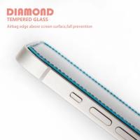China Luxury High quality Anti static AB glue HD hardness tempered glass phone screen protector film for iphone 15 pro max for sale