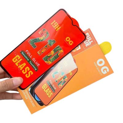 China High Quality Full Coverage Anti-Scratch Easy Install Mobile Phone Screen Tempered Glass 21D Screen Protector for sale