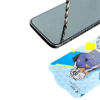 China Esd Premium High Quality Full Coverage Dust Proof Mesh Tempered Glass Anti Static Screen Protector For Iphone 7 Plus for sale
