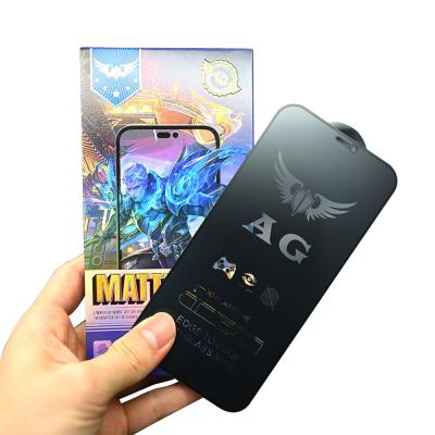 China Ag Matte Mobile Phone Privacy Screen Protector Anti Fall 9D For Iphone 14 Plus for sale