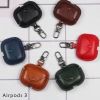 China Wireless Headset Protective Case Bluetooth Leather Airpod Case For Airpods Pro for sale