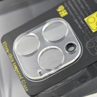 China Anti Explosion Tempered Glass Camera Lens Protector Full Cover 9H Silk Print for sale