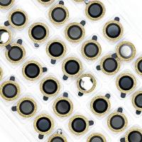 China Metal Aluminium Diamond Screen Protector IPhone 12 Pro Back Camera Lens Protector for sale
