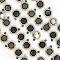China Metal Aluminium Diamond Screen Protector IPhone 12 Pro Back Camera Lens Protector for sale