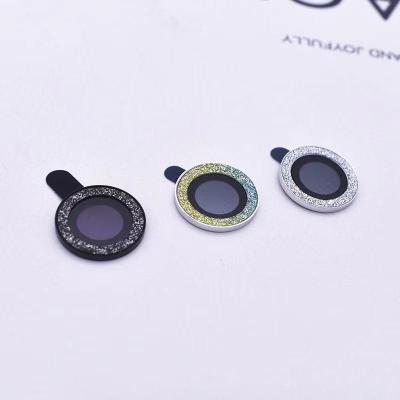 China Glitter Phone Camera Lens Protector Ip12 Pro Max Tempered Glasses for sale