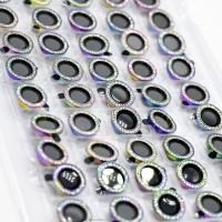 China Metal Diamond Tempered Glass Camera Lens Protector Aluminium Alloy for sale