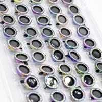 China Metal Diamond Tempered Glass Camera Lens Protector Aluminium Alloy for sale