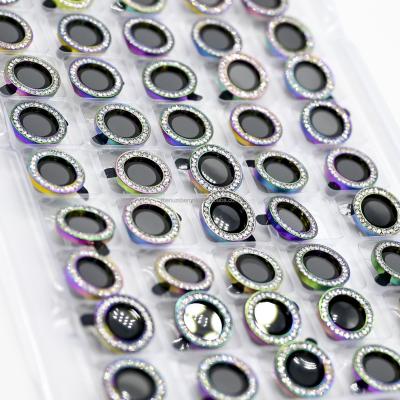 China Dirt Resistant Diamond Screen Guard Full Cover Tempered Glasses For Ip14 for sale