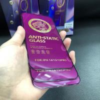 China ACE Purple Cell Phone Protection Screen ESD Anti Static Full Glue for sale