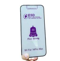 China Anti Static Anti Smudge Screen Protector ESD 0.4mm For IPhone 14 Pro Max for sale
