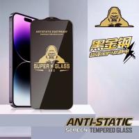 China Screen Printing UV Screen Protector Black Gold UV Tempered Glass for sale