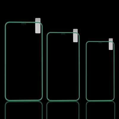 China 3D Silicone Edge Luminous Glass Protector for sale