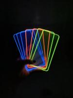 China Anti Dust Luminous Screen Protector Phone Tempered Glass For IPhone 13pro for sale