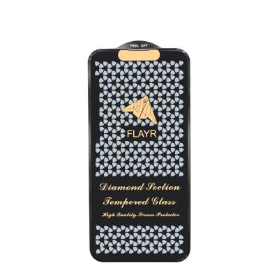 China Full Screen Diamond Screen Protector 3D Radian Anti Fingerprint for sale