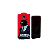 China Anti Spy Matte Glass Screen Protector 3D Privacy Tempered Glass for sale