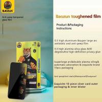 China ESD Anti Peeping Screen Protector Black White For IPhone 14 Pro Max for sale