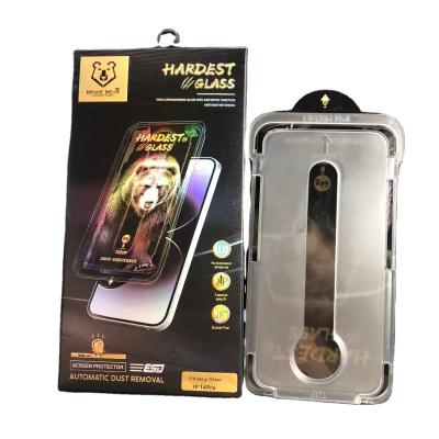 China 0.33mm Privacy Screen Protector Dust Free Privacy Tempered Glass for sale