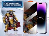China AOG ESD Phone Screen Protector Privacy Matte Anti Spy Tempered Glass for sale