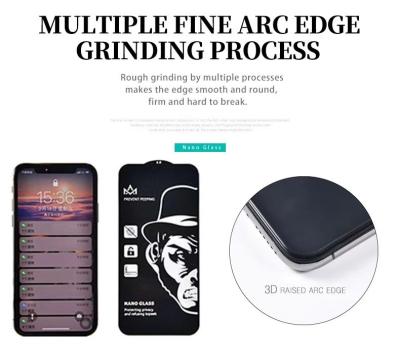 China 18D Screen Protector Privacy Glass Anti Broken 9H Hardness Waterproof Antifouling for sale