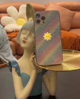 China Flash Powder Phone Back Film Border Protection Sticker For 11 Pro Max for sale