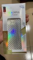 China PVC TPU Screen Protector Gradient Carbon Fiber Mobile Phone Protection Sticker for sale