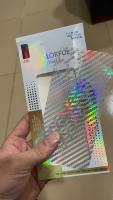 China PVC TPU Screen Protector Gradient Carbon Fiber Mobile Phone Protection Sticker for sale