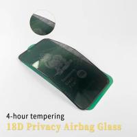 China 18D Turtle glass  Anti-SPY Airbag screen protector for iPhone 14 pro max OPPO RENO 8 PRO VIVO X80 PRO for sale