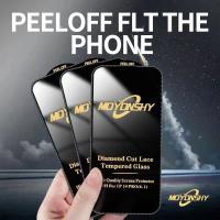 China MOYONSHY  Diamond edge large arc edge precise full screen coverage glass for iphone 14 for sale