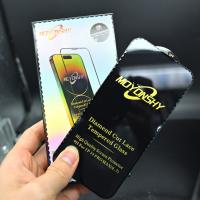 China Diamond Lace Glass Screen Protective Film For IPHONE 15PRO MAX for sale