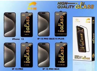 China OG Glass ESD HD28 Anti Static clear Screen Protector AB  Thick Glue 0.4MM Hing Alumin Glass 150C Super Large Radian for sale