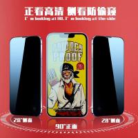 China Perfect Cut Privacy Clear Glass Screen Protector For Black And White for sale